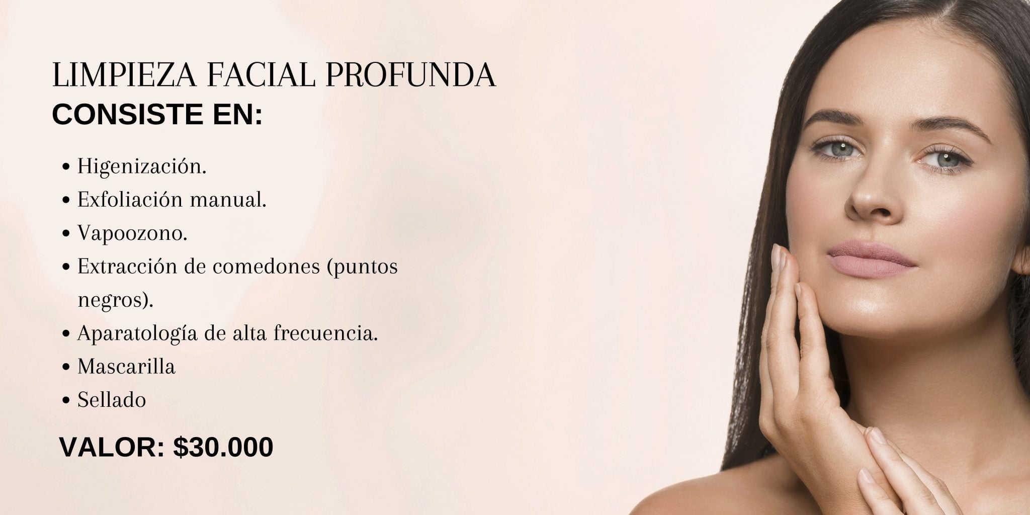 Limpieza Facial profunda profesional